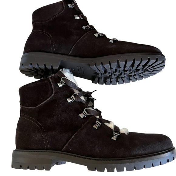 Marc Fisher | Shoes | Marc Fisher Hobson Brown Suede Leather Anke ...